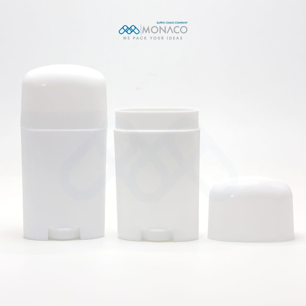 Deodorant Pack Oval White 50 Ml | MONACO - A SUPPLY CHAIN COMPANY